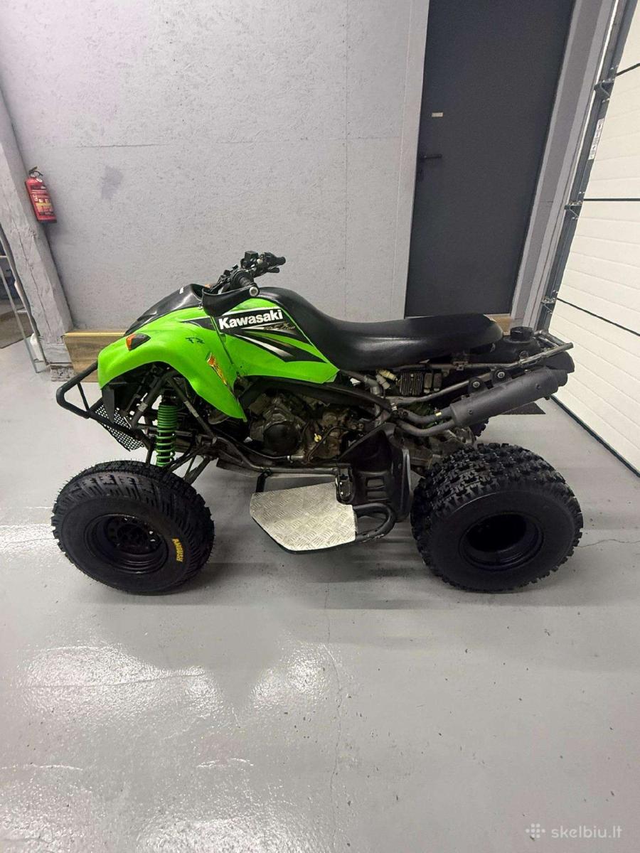 Zaļš Kawasaki KFX 2004 Jurbarkas, ar dzinēja tilpumu 0.70 L un nobraukumu 777 tūkst. km par 3800 €, foto 6 vietnē AUTOMOTO.COM.LV