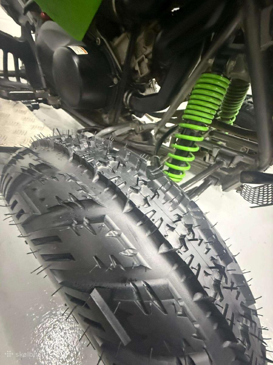 Zaļš Kawasaki KFX 2004 Jurbarkas, ar dzinēja tilpumu 0.70 L un nobraukumu 777 tūkst. km par 3800 €, foto 8 vietnē AUTOMOTO.COM.LV