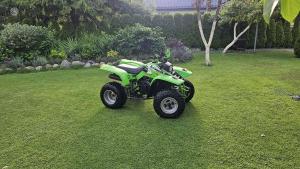 Kawasaki KFX 2001 in Vilnius, with an engine capacity of 0.25 L and mileage of 5 thousand km for 2400 €, photo  on AUTOMOTO.COM.LV
