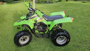 Kawasaki KFX 2001 Viļņa, ar dzinēja tilpumu 0.25 L un nobraukumu 5 tūkst. km par 2400 €, foto 5 vietnē AUTOMOTO.COM.LV