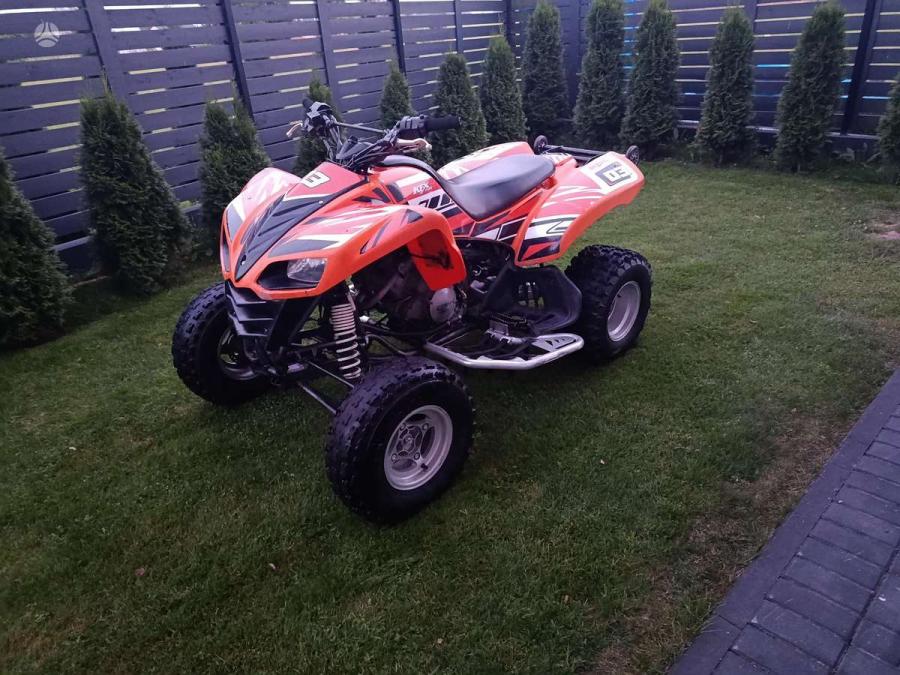 Кавасаки KFX 2004 в Вильнюс, объемом двигателя 0.70 л и пробегом 4 тыс. км за 4500 €, фото 1 на AUTOMOTO.COM.LV