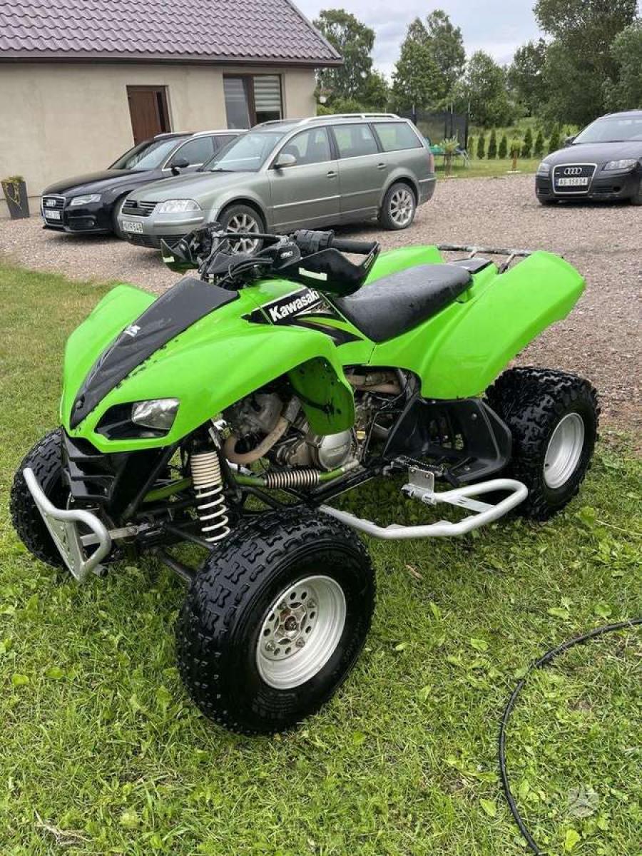 Кавасаки KFX 2007 в Вилкавишкис, объемом двигателя 0.70 л и пробегом 90 тыс. км за 3200 €, фото 1 на AUTOMOTO.COM.LV