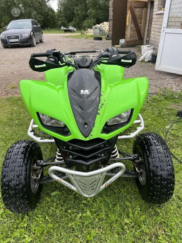 Kawasaki KFX 2007 in Vilkaviskis, with an engine capacity of 0.70 L and mileage of 90 thousand km for 3200 €, photo 4 on AUTOMOTO.COM.LV