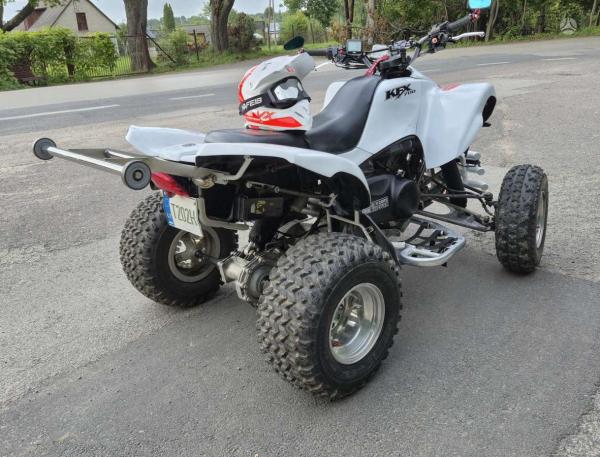 Kawasaki KFX 2007 in Kaunas, with an engine capacity of 0.70 L and mileage of 2 thousand km for 4600 €, photo 5 on AUTOMOTO.COM.LV