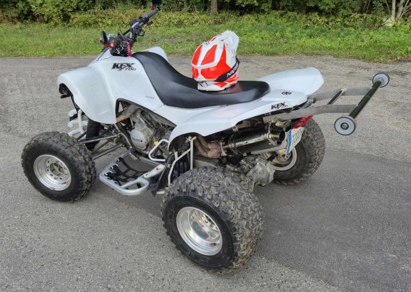 Kawasaki KFX 2007 in Kaunas, with an engine capacity of 0.70 L and mileage of 2 thousand km for 4600 €, photo 7 on AUTOMOTO.COM.LV