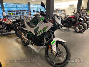 Grey Kawasaki KLE 500 2026 in Tallinn, with an engine capacity of 0.45 L and mileage of 1 thousand km for 6990 €, photo 12 on AUTOMOTO.COM.LV