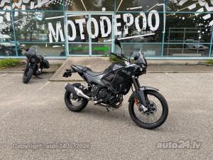 Grey Kawasaki KLE 500 2026 in Tallinn, with an engine capacity of 0.45 L and mileage of 1 thousand km for 5995 €, photo 12 on AUTOMOTO.COM.LV