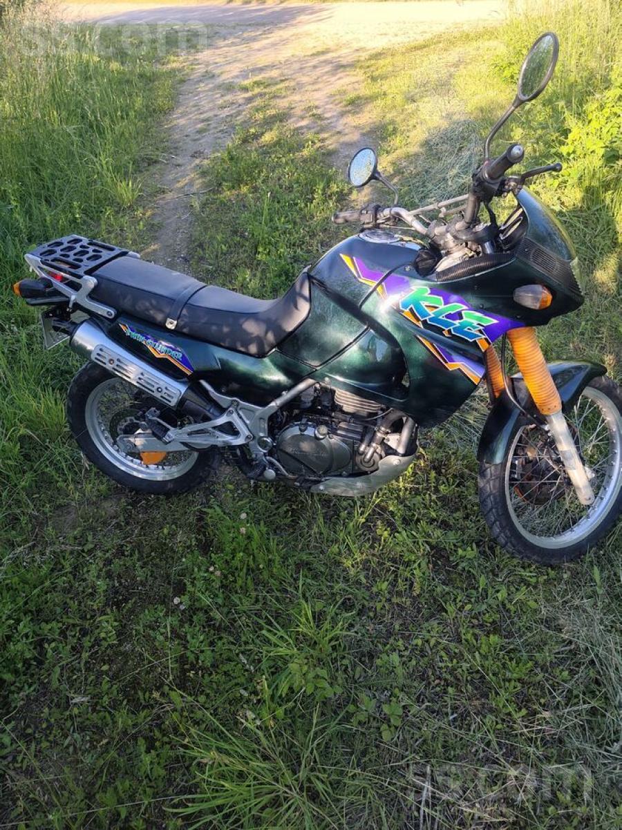 Кавасаки KLE 500 1993 в Прейли, объемом двигателя 0.50 л и пробегом 0 тыс. км за 1900 €, фото 5 на AUTOMOTO.COM.LV