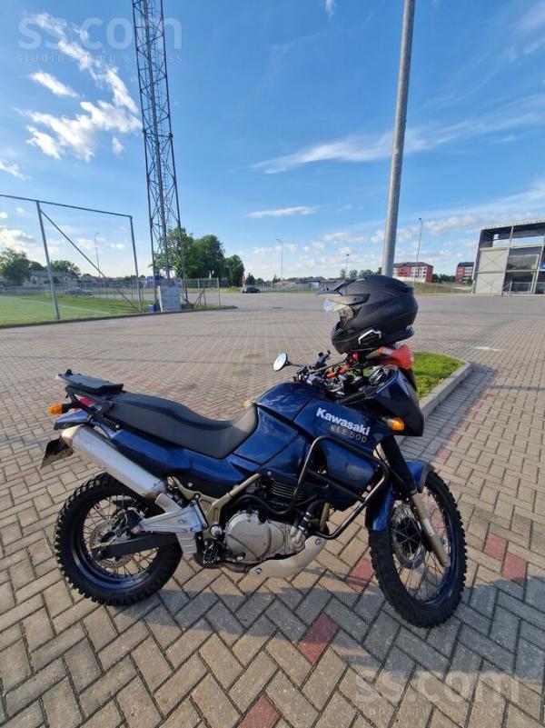 Kawasaki KLE 2006 in Valmiera, with an engine capacity of 0.50 L and mileage of 0 thousand km for 2700 €, photo 1 on AUTOMOTO.COM.LV
