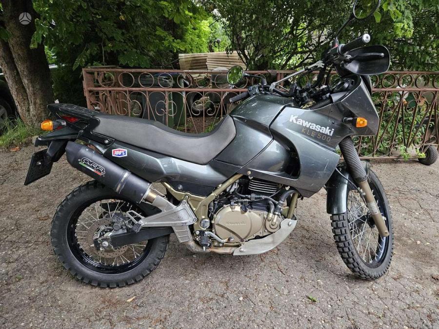 Kawasaki KLE 2007 Kauņa, ar dzinēja tilpumu 0.50 L un nobraukumu 20 tūkst. km par 2300 €, foto 3 vietnē AUTOMOTO.COM.LV