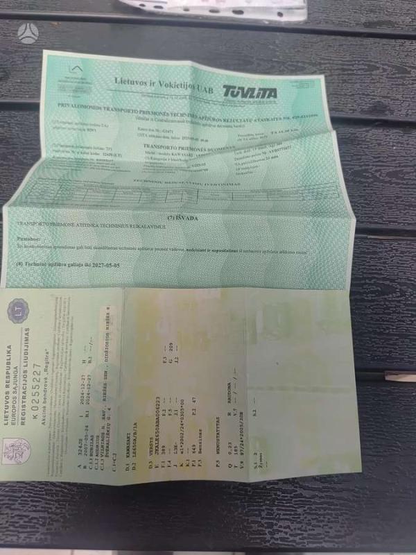 Kawasaki KLE 2008 Viļņa, ar dzinēja tilpumu 0.65 L un nobraukumu 15 tūkst. km par 3650 €, foto 2 vietnē AUTOMOTO.COM.LV