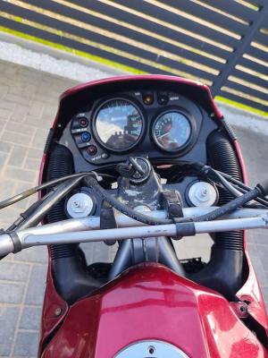 Red Kawasaki KLE 1992 in Elektrenai, with an engine capacity of 0.50 L and mileage of 44 thousand km for 1200 €, photo 6 on AUTOMOTO.COM.LV