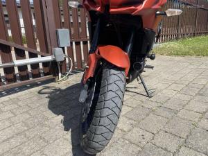 Red Kawasaki KLE 2016 in Vilnius, with an engine capacity of 0.65 L and mileage of 28 thousand km for 4900 €, photo 4 on AUTOMOTO.COM.LV