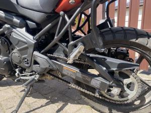 Red Kawasaki KLE 2016 in Vilnius, with an engine capacity of 0.65 L and mileage of 28 thousand km for 4900 €, photo 10 on AUTOMOTO.COM.LV