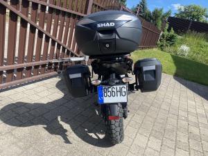 Red Kawasaki KLE 2016 in Vilnius, with an engine capacity of 0.65 L and mileage of 28 thousand km for 4900 €, photo 14 on AUTOMOTO.COM.LV