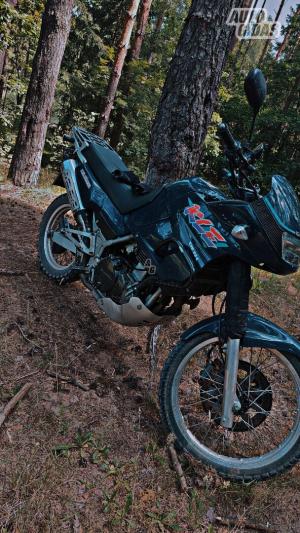 Violet Kawasaki KLE 1991 in Kaunas, with an engine capacity of 0.50 L and mileage of 55 thousand km for 1200 €, photo 5 on AUTOMOTO.COM.LV
