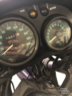 Violet Kawasaki KLE 1992 in Marijampole, with an engine capacity of 0.50 L and mileage of 59 thousand km for 1400 €, photo 9 on AUTOMOTO.COM.LV