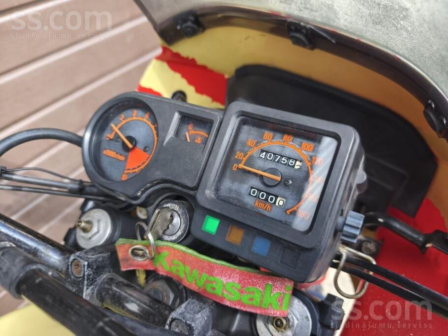 Kawasaki KLR 650 1988 in Riga, with an engine capacity of 0.65 L and mileage of 0 thousand km for 1250 €, photo 8 on AUTOMOTO.COM.LV