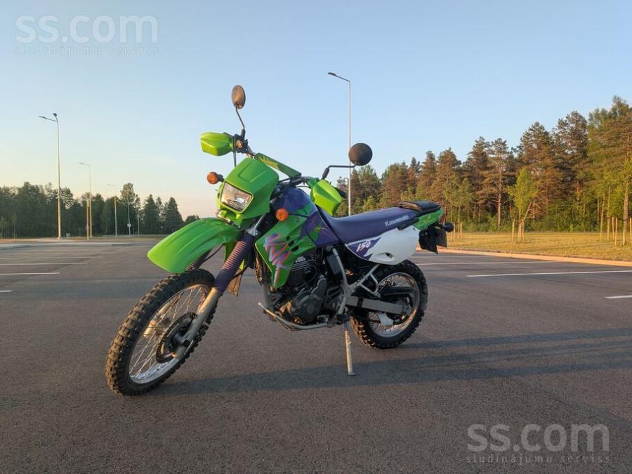 Кавасаки KLR 650 1998 в Лиепая, объемом двигателя 0.65 л и пробегом 0 тыс. км за 2950 €, фото 1 на AUTOMOTO.COM.LV