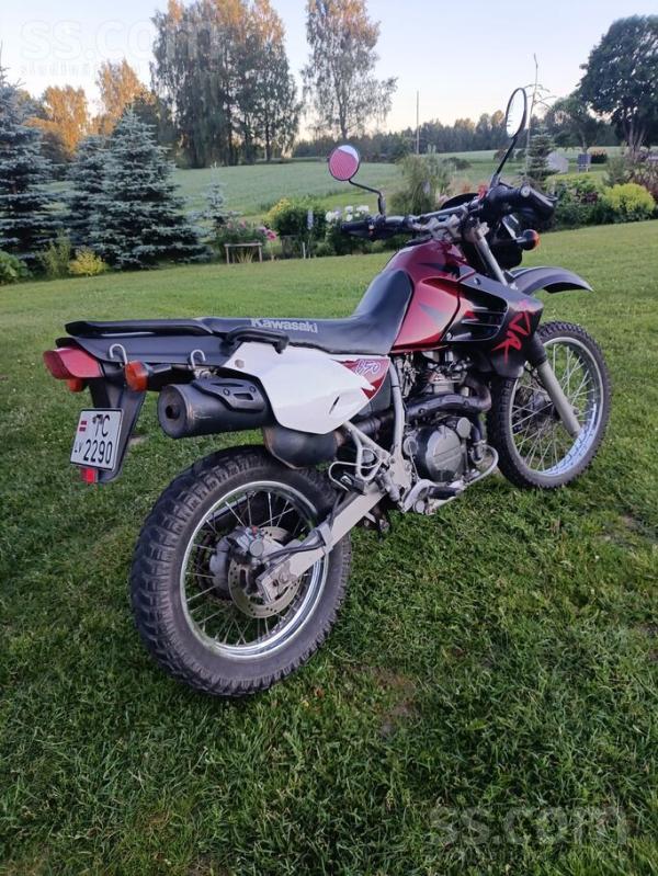 Кавасаки KLR 650 2000 в Кулдига, объемом двигателя 0.65 л и пробегом 0 тыс. км за 2200 €, фото 4 на AUTOMOTO.COM.LV