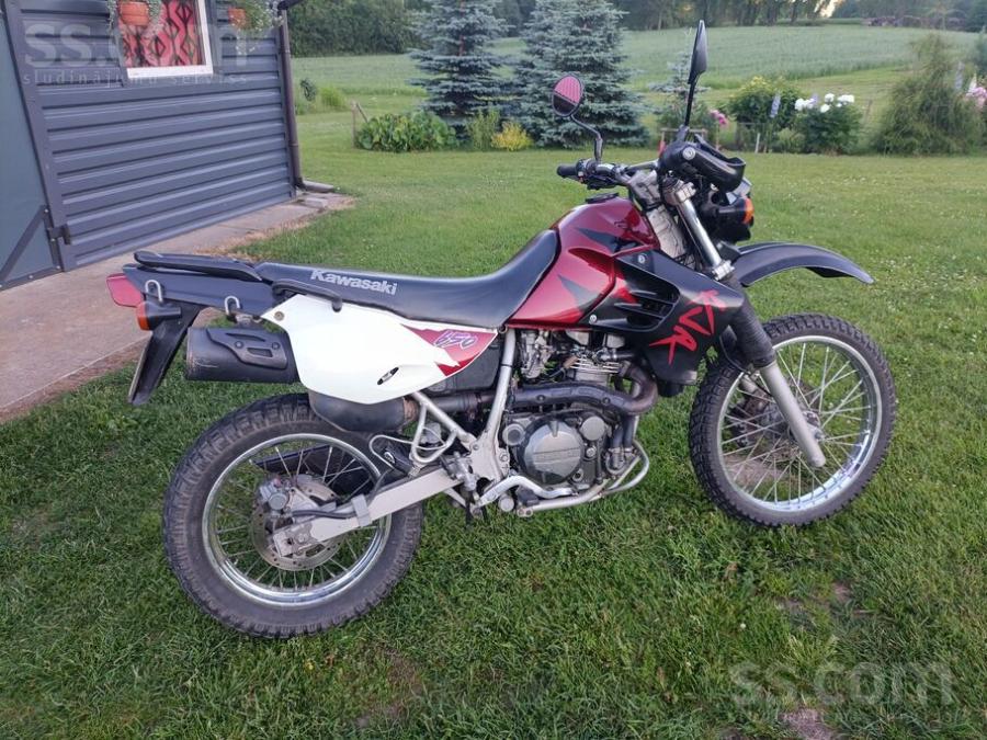 Кавасаки KLR 650 2000 в Кулдига, объемом двигателя 0.65 л и пробегом 0 тыс. км за 2200 €, фото 6 на AUTOMOTO.COM.LV
