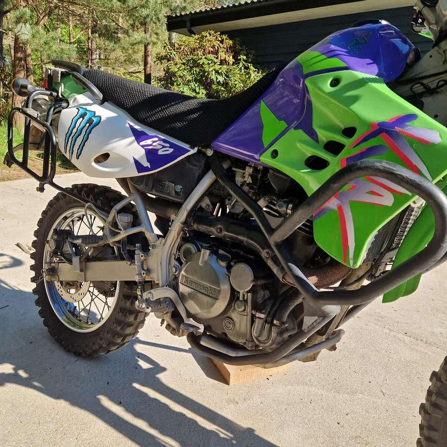 Kawasaki KLR 2000 in Kretinga, with an engine capacity of 0.65 L and mileage of 26 thousand km for 2800 €, photo 7 on AUTOMOTO.COM.LV
