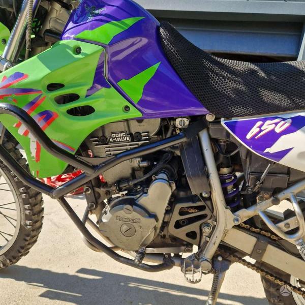 Kawasaki KLR 2000 in Kretinga, with an engine capacity of 0.65 L and mileage of 26 thousand km for 2800 €, photo 7 on AUTOMOTO.COM.LV