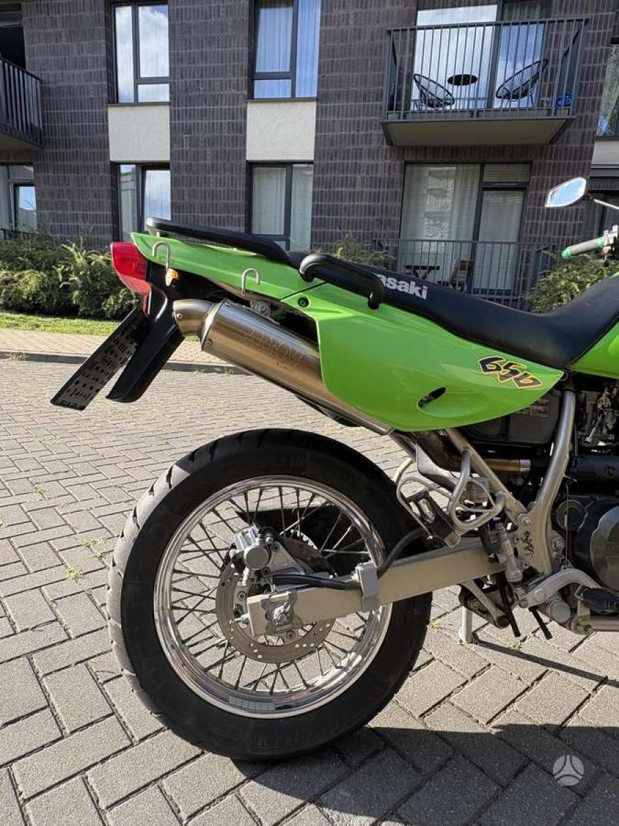 Кавасаки KLR 2002 в Вильнюс, объемом двигателя 0.65 л и пробегом 18 тыс. км за 3000 €, фото 6 на AUTOMOTO.COM.LV