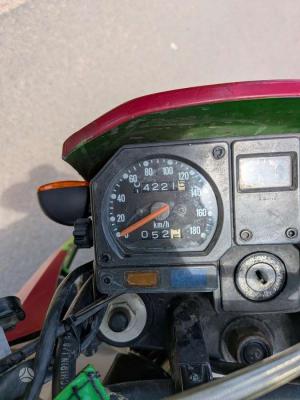 Красный Кавасаки KLR 2006 в Неменчине, объемом двигателя 0.65 л и пробегом 14 тыс. км за 1800 €, фото 11 на AUTOMOTO.COM.LV