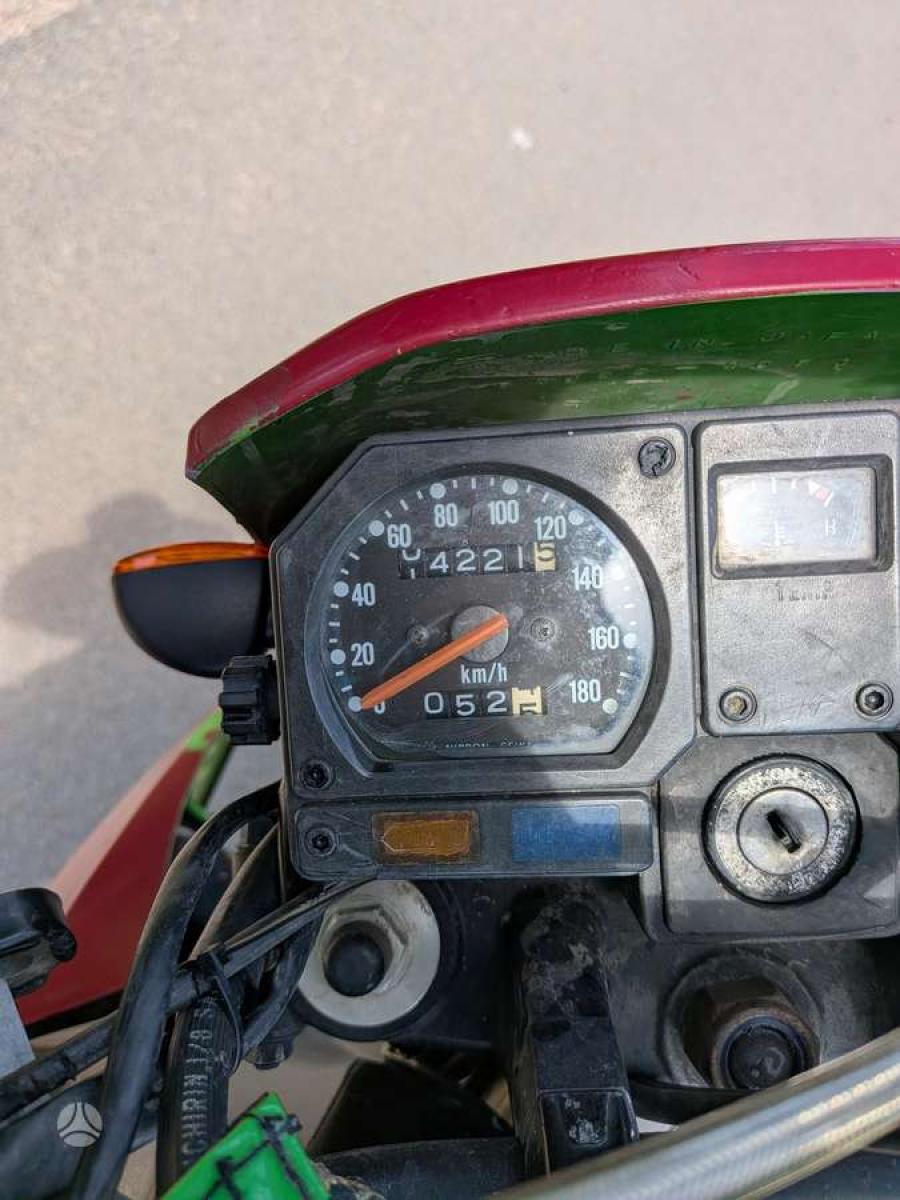 Красный Кавасаки KLR 2006 в Неменчине, объемом двигателя 0.65 л и пробегом 14 тыс. км за 1800 €, фото 11 на AUTOMOTO.COM.LV