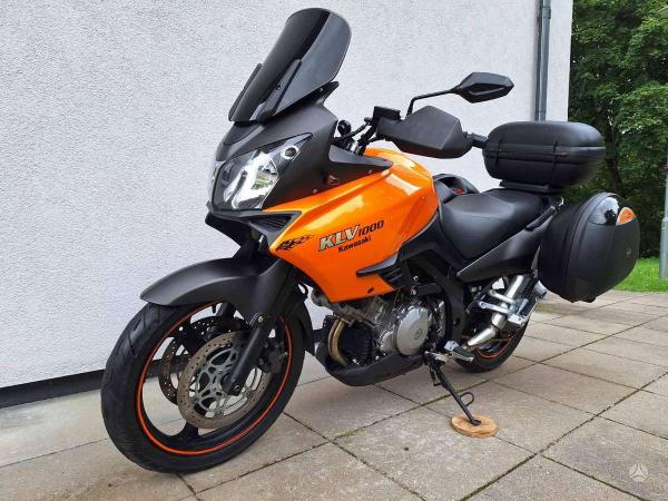 Kawasaki KLV 2004 in Prienai, with an engine capacity of 1.00 L and mileage of 46 thousand km for 3550 €, photo 1 on AUTOMOTO.COM.LV