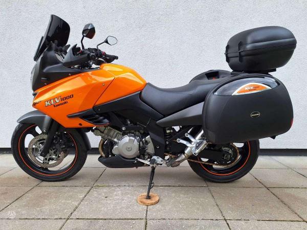 Kawasaki KLV 2004 in Prienai, with an engine capacity of 1.00 L and mileage of 46 thousand km for 3550 €, photo 2 on AUTOMOTO.COM.LV