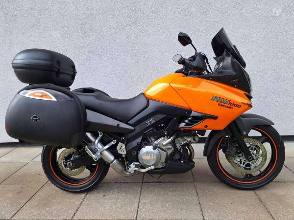 Kawasaki KLV 2004 in Prienai, with an engine capacity of 1.00 L and mileage of 46 thousand km for 3550 €, photo 6 on AUTOMOTO.COM.LV