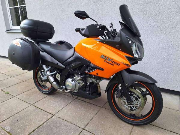 Kawasaki KLV 2004 in Prienai, with an engine capacity of 1.00 L and mileage of 46 thousand km for 3550 €, photo 7 on AUTOMOTO.COM.LV