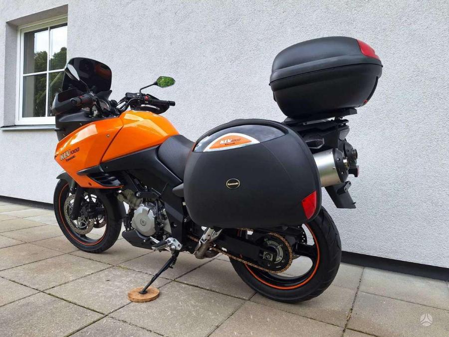 Kawasaki KLV 2004 in Prienai, with an engine capacity of 1.00 L and mileage of 46 thousand km for 3550 €, photo 11 on AUTOMOTO.COM.LV