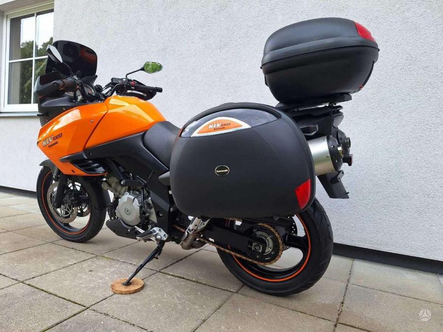 Kawasaki KLV 2004 in Prienai, with an engine capacity of 1.00 L and mileage of 46 thousand km for 3550 €, photo 20 on AUTOMOTO.COM.LV