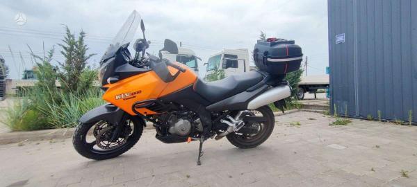Orange Kawasaki KLV 2005 in Vilnius, with an engine capacity of 1.00 L and mileage of 60 thousand km for 2300 €, photo 1 on AUTOMOTO.COM.LV