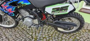 Черный Кавасаки KLX 1994 в Таураге, объемом двигателя 0.65 л и пробегом 22 тыс. км за 2550 €, фото 6 на AUTOMOTO.COM.LV
