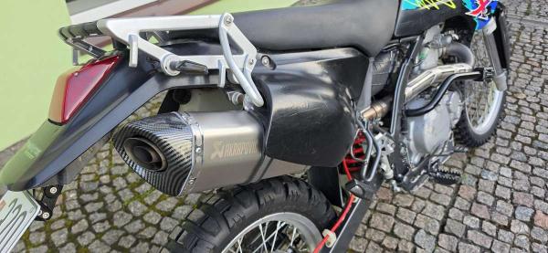 Черный Кавасаки KLX 1994 в Таураге, объемом двигателя 0.65 л и пробегом 22 тыс. км за 2550 €, фото 10 на AUTOMOTO.COM.LV
