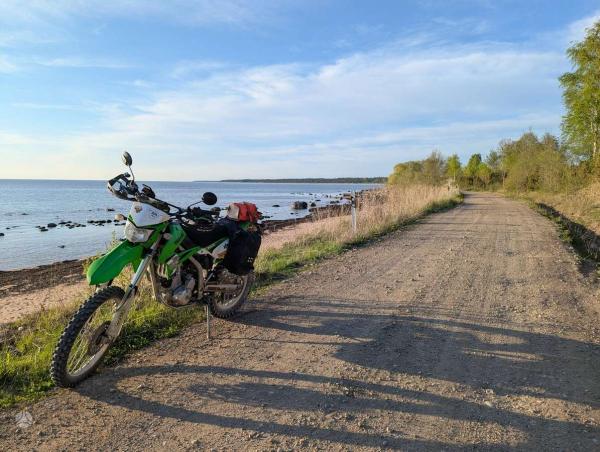 Зеленый Кавасаки KLX 2009 в Вильнюс, объемом двигателя 0.25 л и пробегом 18 тыс. км за 3300 €, фото 2 на AUTOMOTO.COM.LV