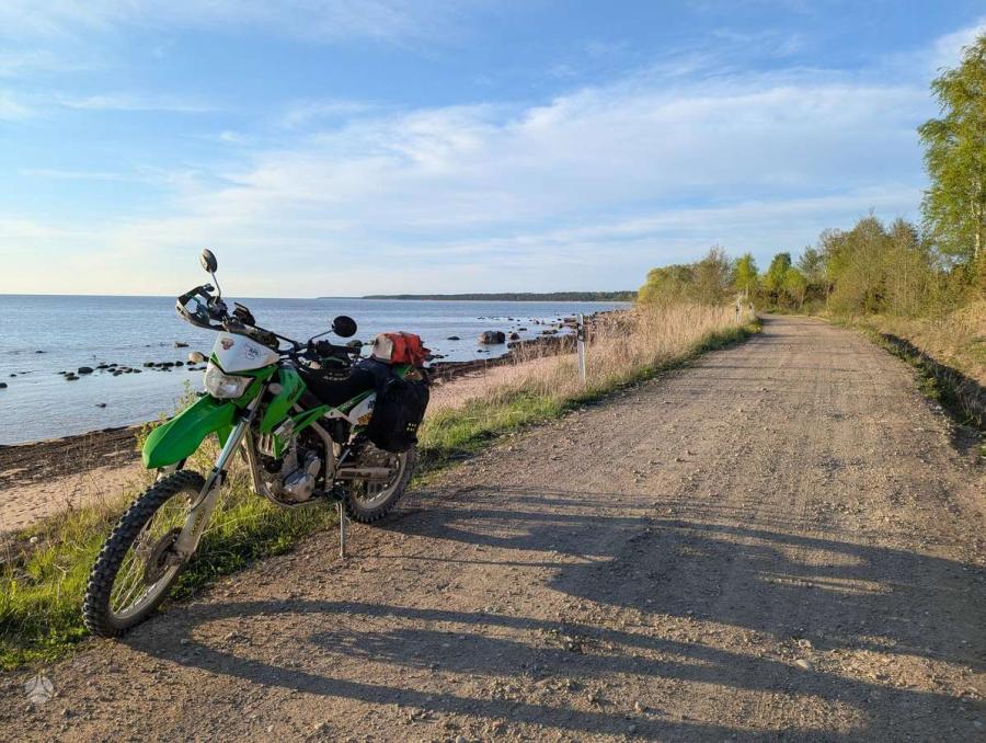 Зеленый Кавасаки KLX 2009 в Вильнюс, объемом двигателя 0.25 л и пробегом 18 тыс. км за 3300 €, фото 3 на AUTOMOTO.COM.LV