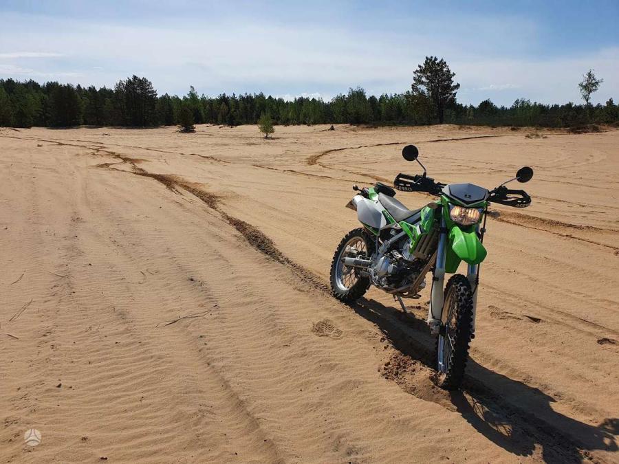 Зеленый Кавасаки KLX 2009 в Вильнюс, объемом двигателя 0.25 л и пробегом 18 тыс. км за 3300 €, фото 5 на AUTOMOTO.COM.LV