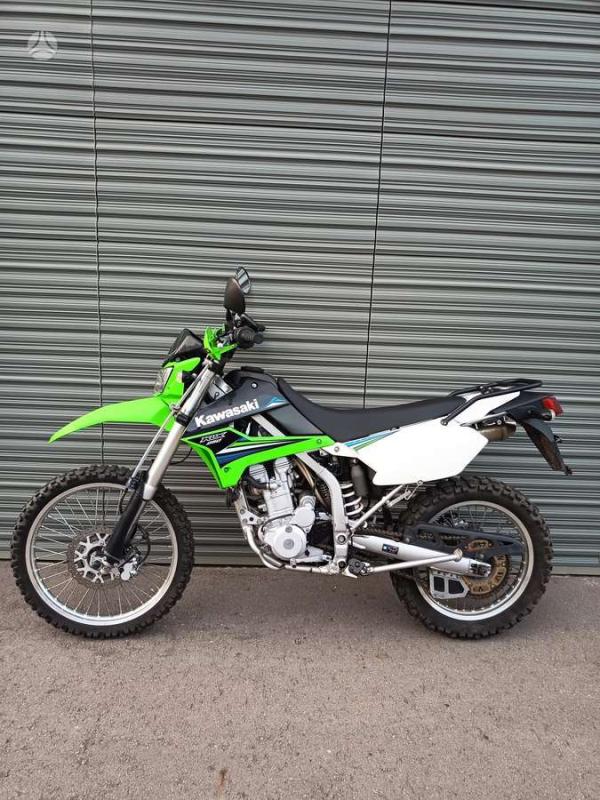 Zaļš Kawasaki KLX 2014 Viļņa, ar dzinēja tilpumu 0.25 L un nobraukumu 21 tūkst. km par 3500 €, foto 1 vietnē AUTOMOTO.COM.LV