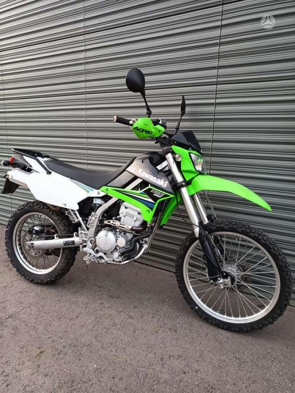 Zaļš Kawasaki KLX 2014 Viļņa, ar dzinēja tilpumu 0.25 L un nobraukumu 21 tūkst. km par 3500 €, foto 10 vietnē AUTOMOTO.COM.LV