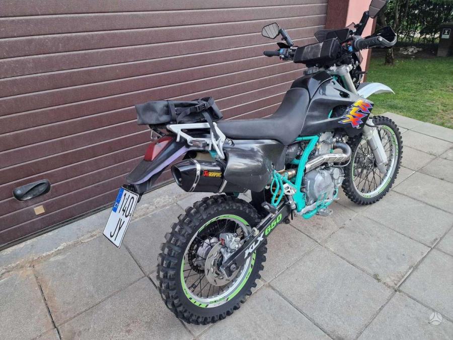 Kawasaki KLX 1993 in Taurage, with an engine capacity of 0.65 L and mileage of 49 thousand km for 1850 €, photo 4 on AUTOMOTO.COM.LV