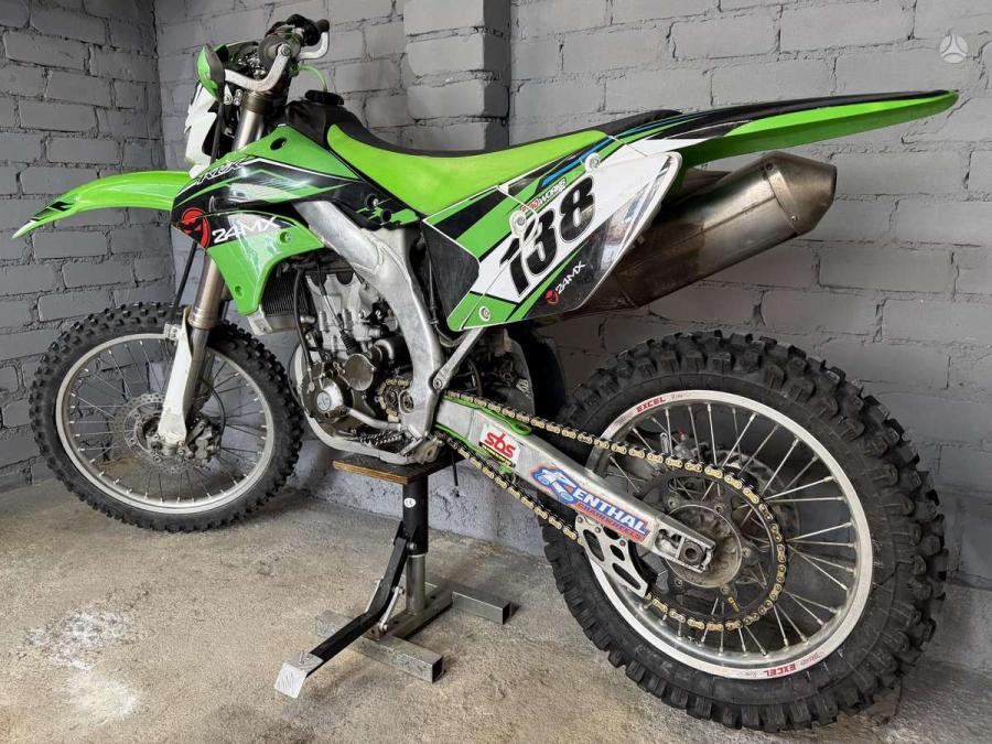 Кавасаки KLX 2008 в Рокишкис, объемом двигателя 0.45 л и пробегом 4 тыс. км за 2850 €, фото 4 на AUTOMOTO.COM.LV