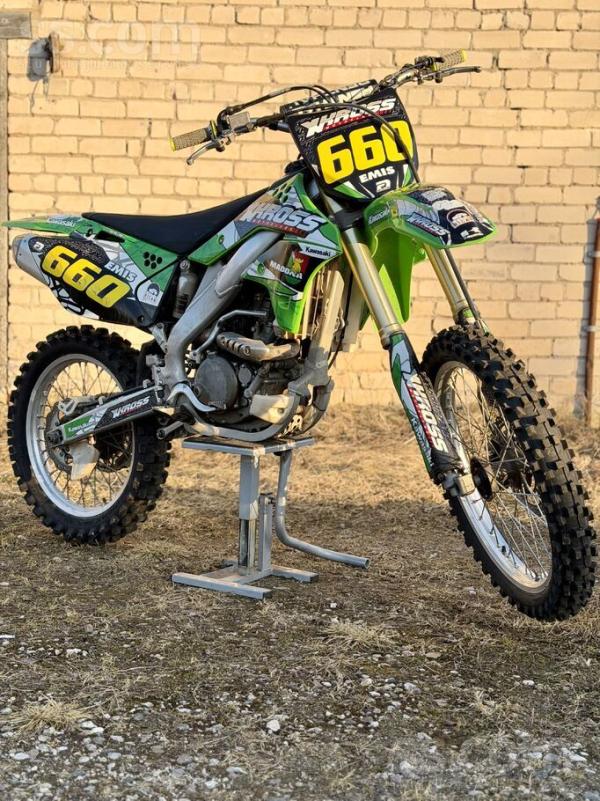 Kawasaki KX 250F 2007 Madona, ar dzinēja tilpumu 0.25 L un nobraukumu 0 tūkst. km par 2700 €, foto 1 vietnē AUTOMOTO.COM.LV
