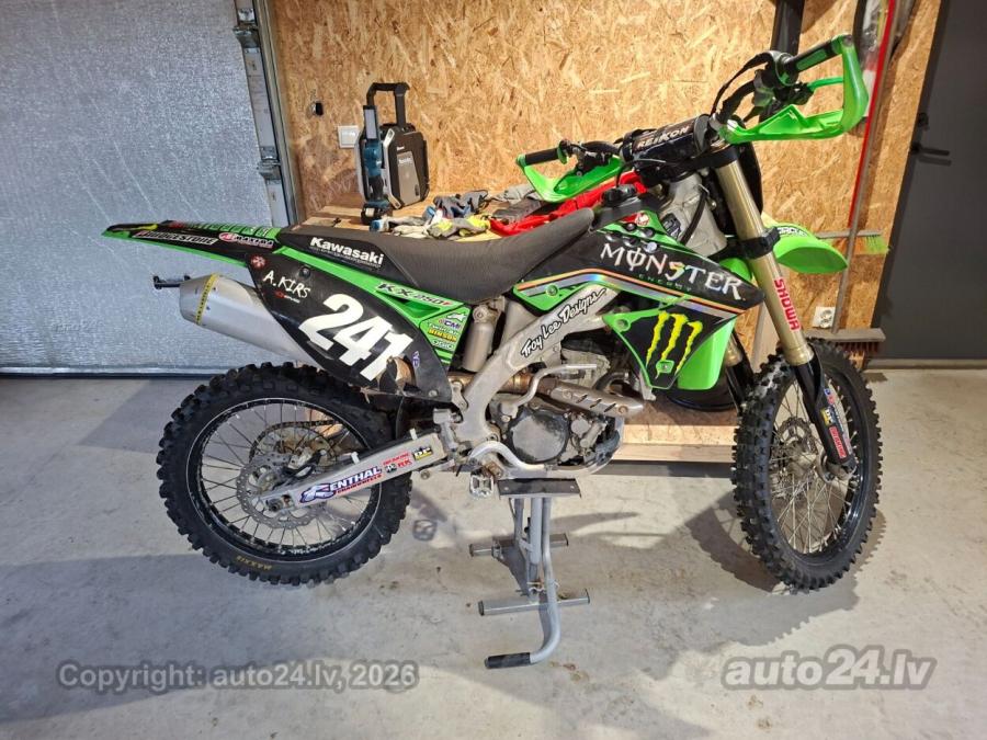Kawasaki KX 250F 2010 in Haapsalu, with an engine capacity of 0.25 L and mileage of 122 thousand km for 2150 €, photo 1 on AUTOMOTO.COM.LV