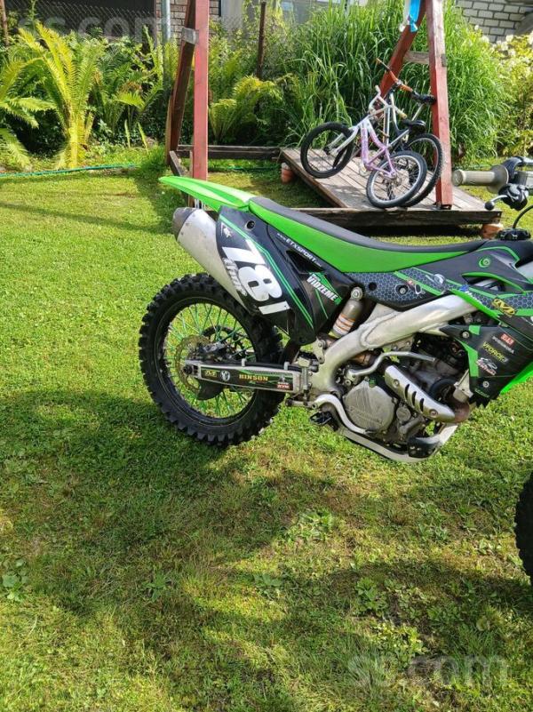 Кавасаки KX 250F 2013 в Рига, объемом двигателя 0.25 л и пробегом 0 тыс. км за 2200 €, фото 2 на AUTOMOTO.COM.LV