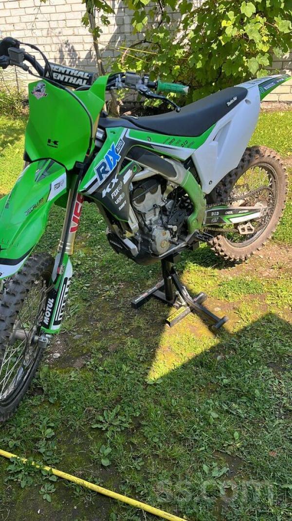 Kawasaki KX 250F 2021 in Valmiera, with an engine capacity of 0.25 L and mileage of 0 thousand km for 3500 €, photo 2 on AUTOMOTO.COM.LV